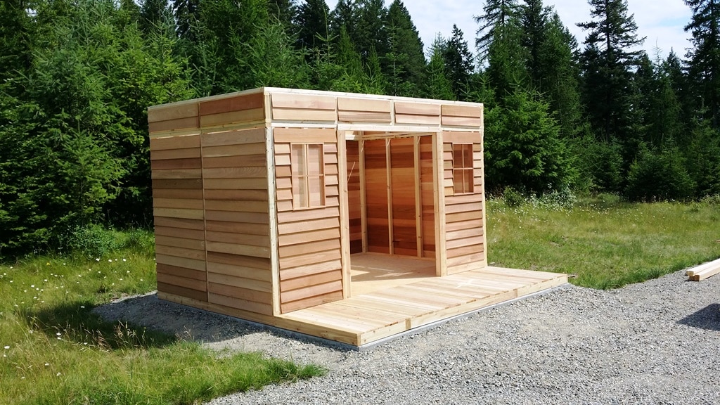 Cedar Shed Site Preparation - Weatherwise Timber Products