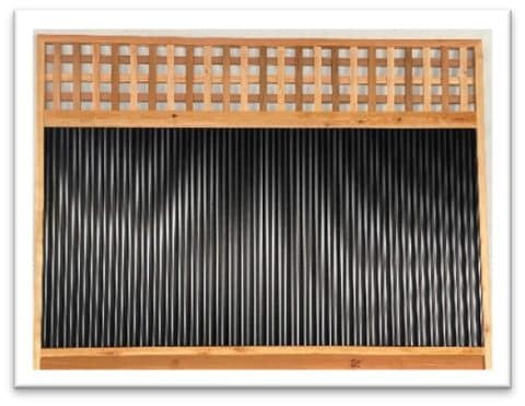 Square Metal Fence Panel - Weatherwise Timber Products